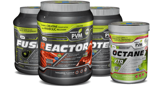 Strength & Power Supplement Range - PVM